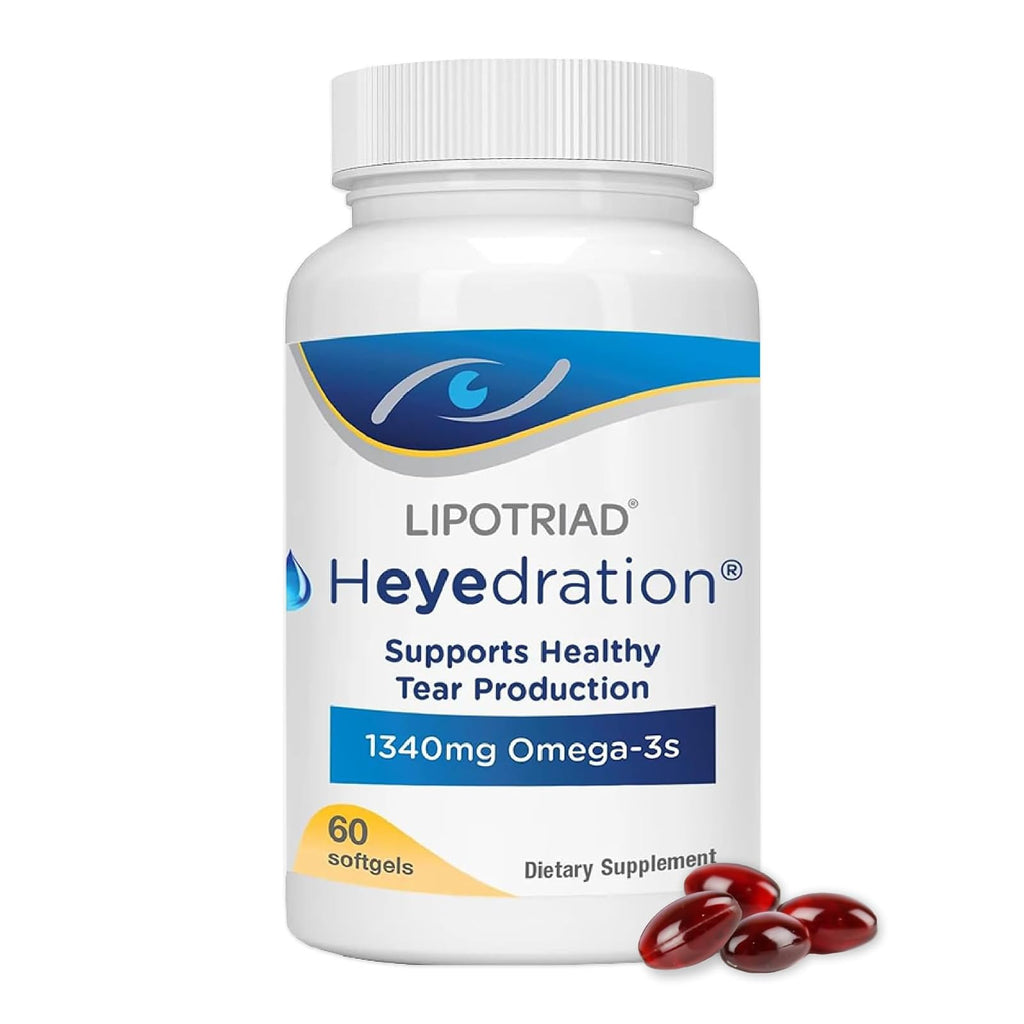 Lipotriad eye vitamins for hydration