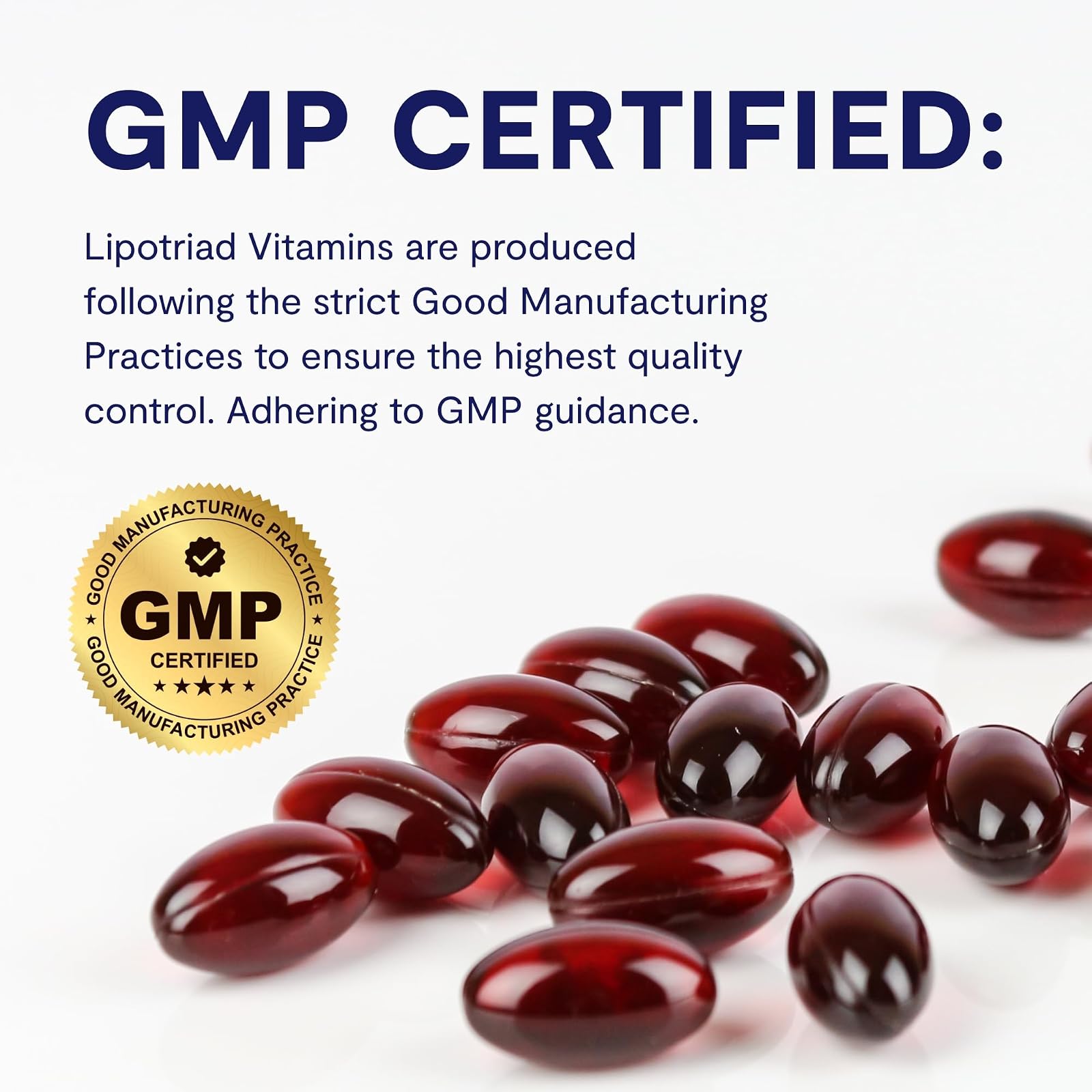 Lipotriad eye vitamins for vision support
