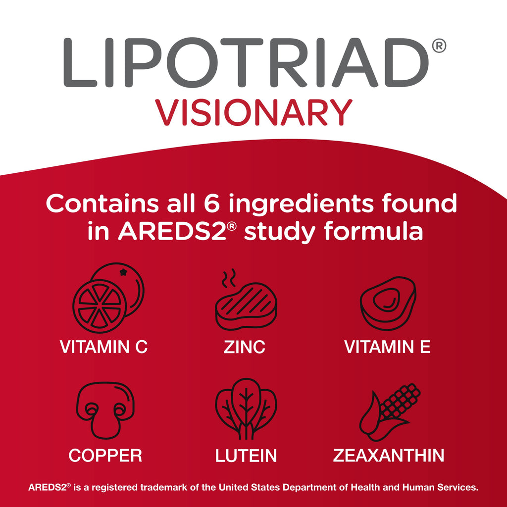 Lipotriad Visionary Eye health benefits