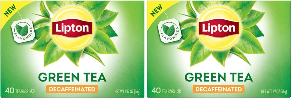 Lipton decaffeinated green tea bags