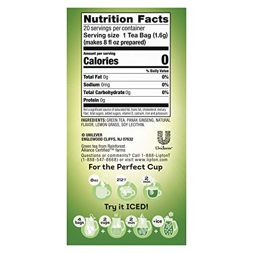 Lipton green tea for daily energy