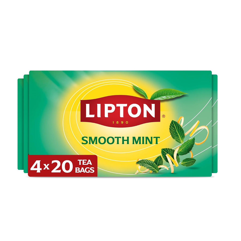 Lipton herbal tea with mint