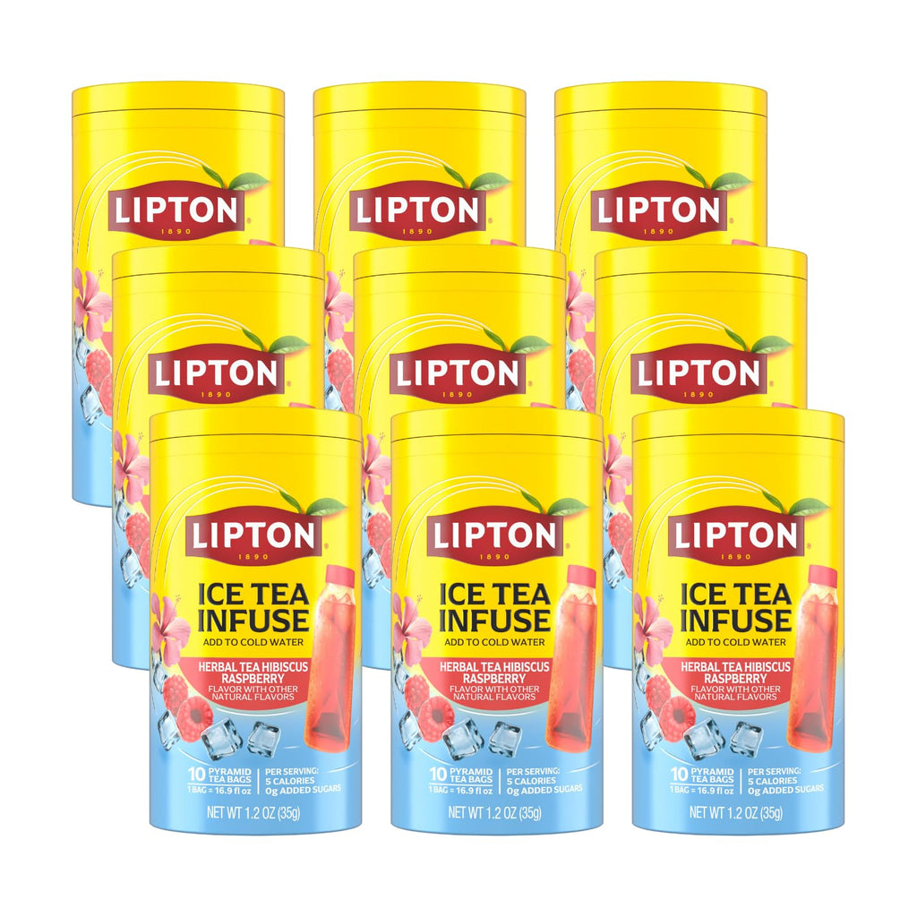 Lipton hibiscus raspberry citrus tea bags