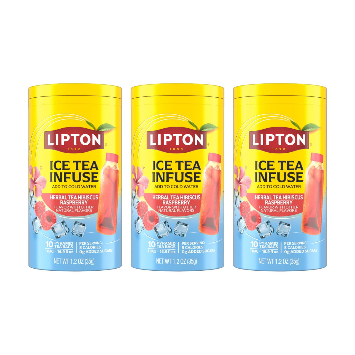 Lipton Ice Tea Hibiscus Raspberry blend