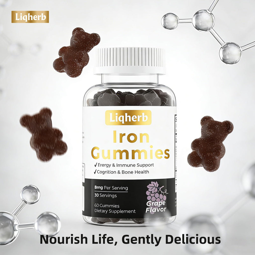 Liqherb Iron Gummies promote vitality