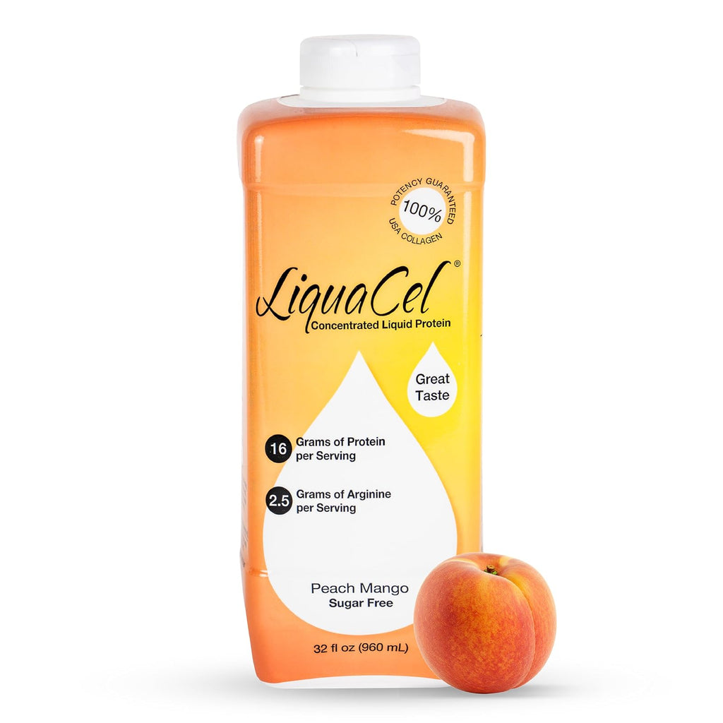 LiquaCel liquid protein peach mango