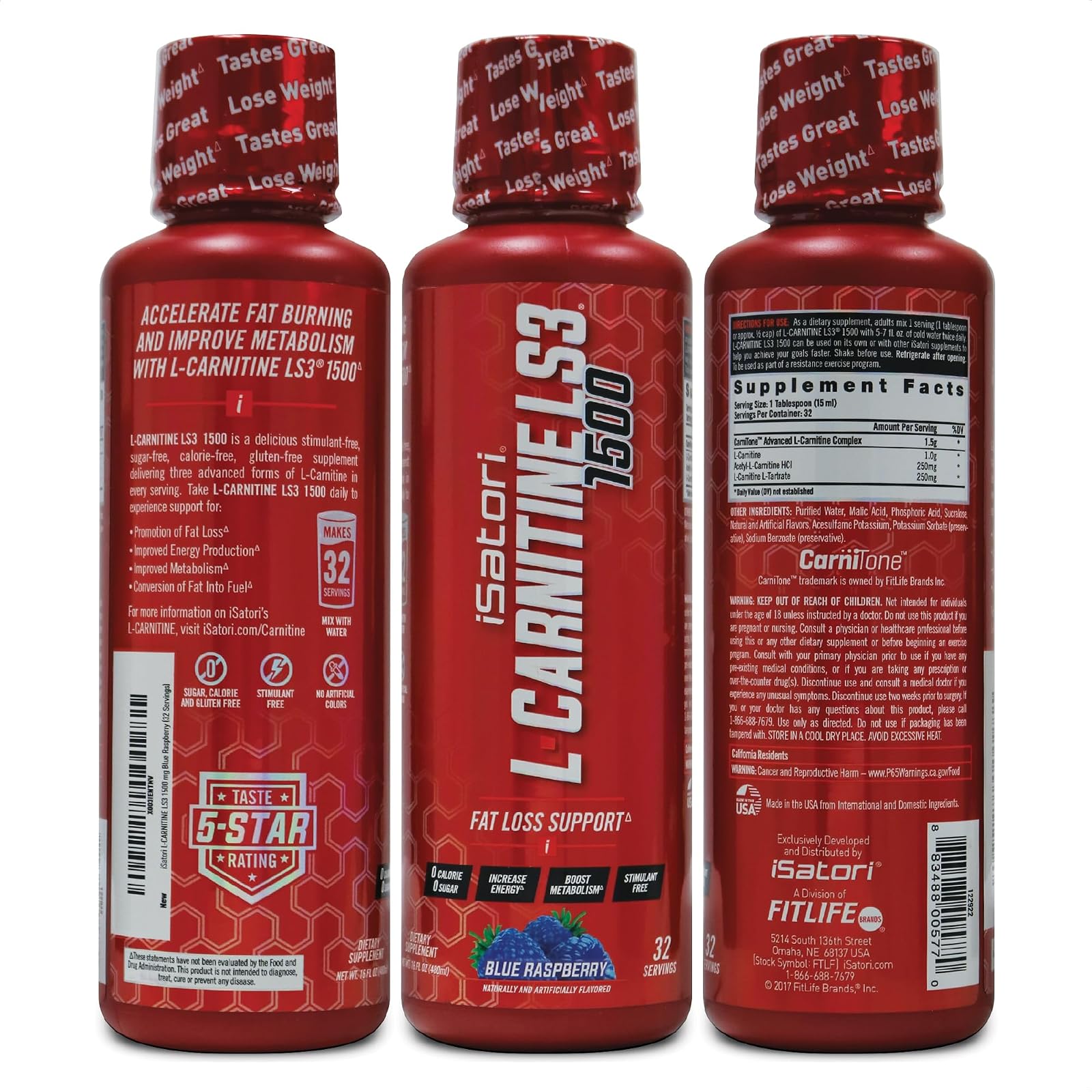liquid acetyl l-carnitine supplement