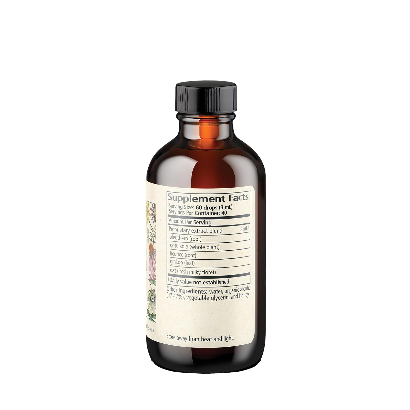 liquid adrenal extract for stress relief