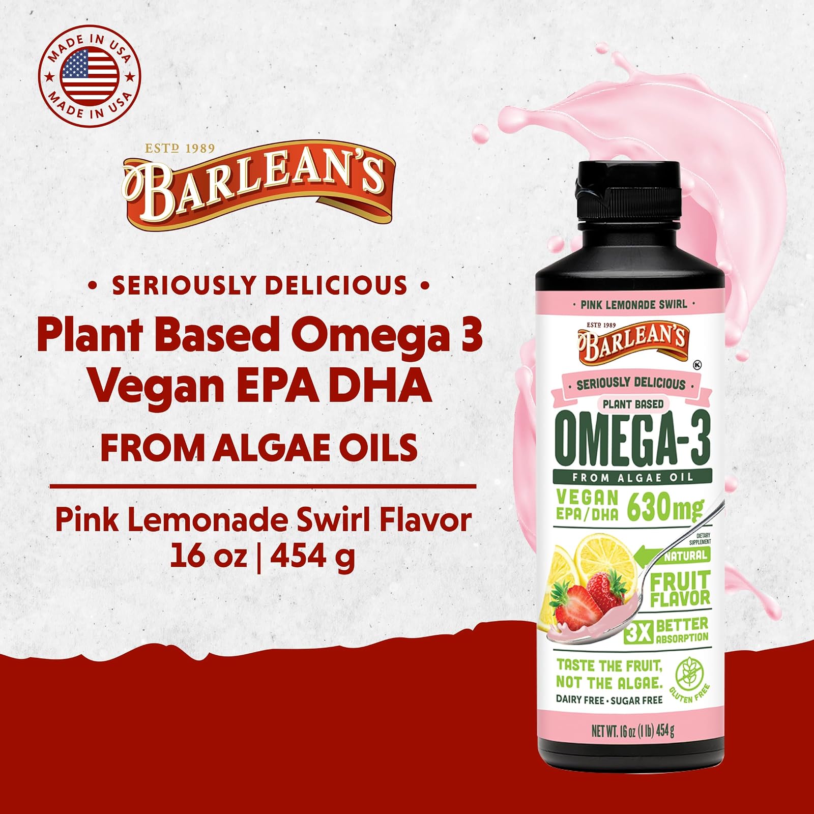 liquid algae oil for kids