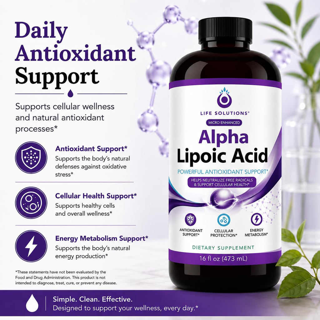 liquid alpha lipoic acid for energy