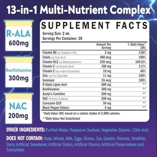liquid alpha lipoic acid supplement