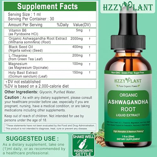 liquid ashwagandha for overall health
