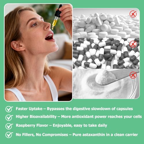 Liquid Astaxanthin for daily nutrition