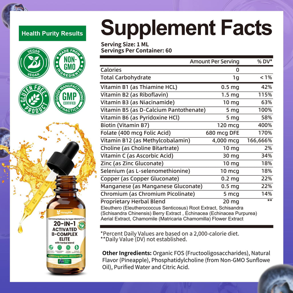 Liquid B Complex for better health