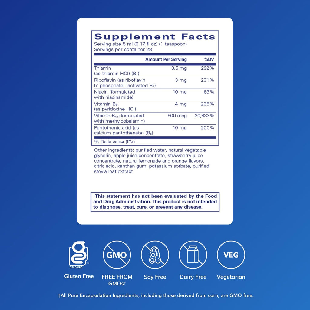 liquid b-complex for energy support