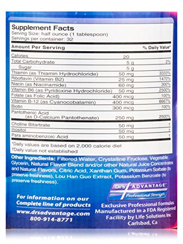 Liquid B Complex for improved mood