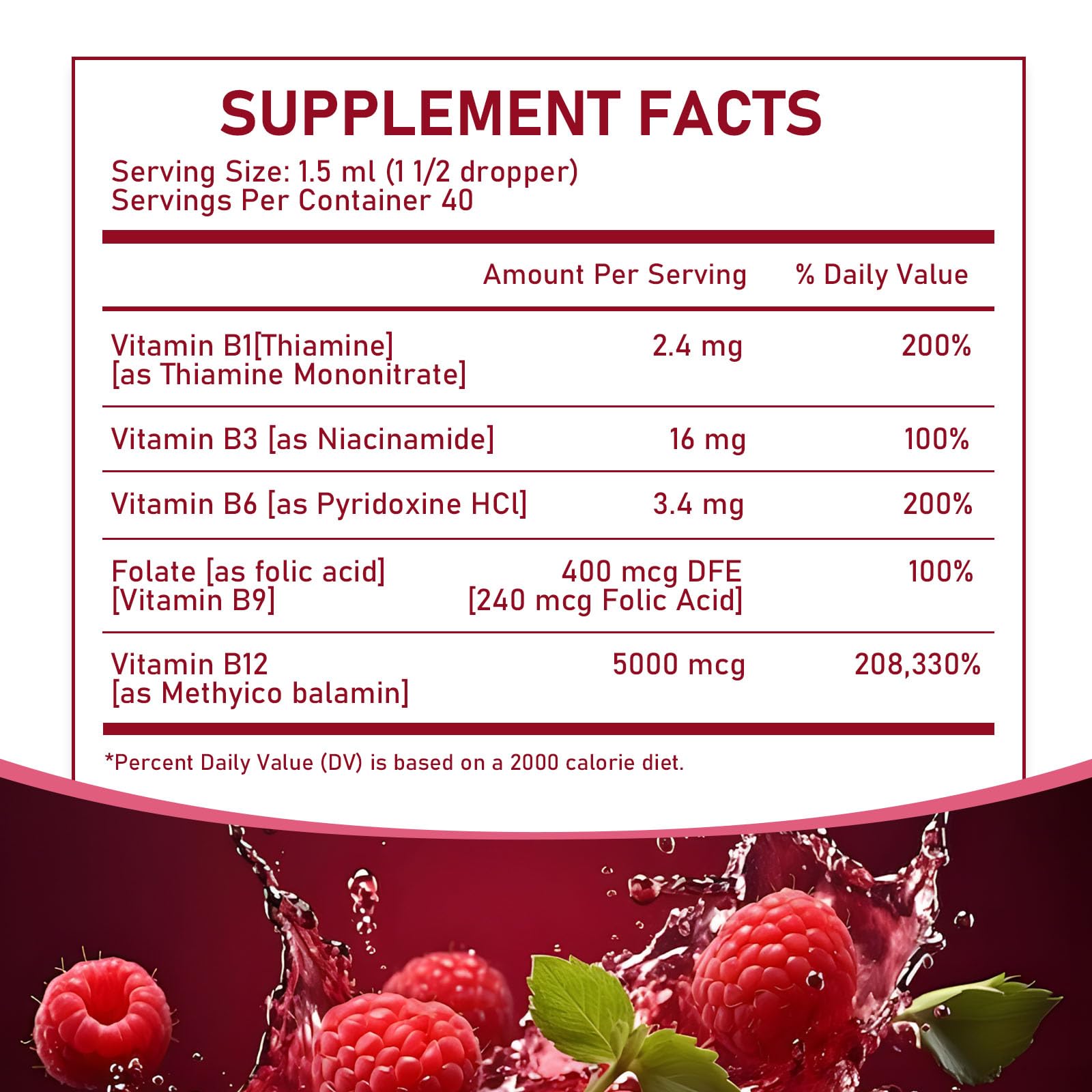 Liquid B12 complex for better absorption