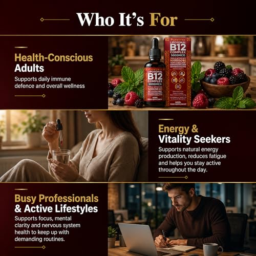 Liquid B12 for better absorption