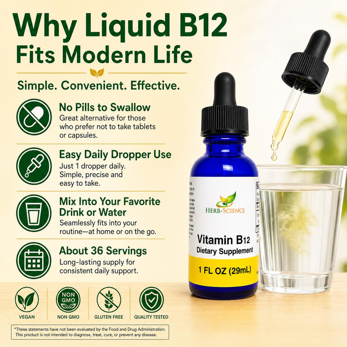 liquid B12 for better absorption