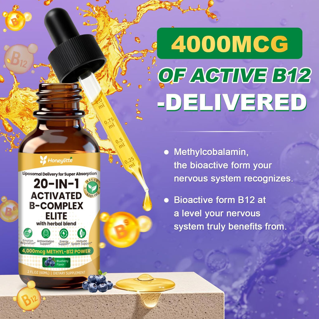 Liquid B12 for immune support