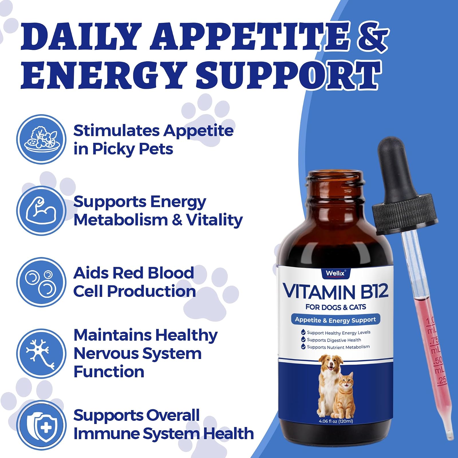 Liquid B12 supplement for dogs