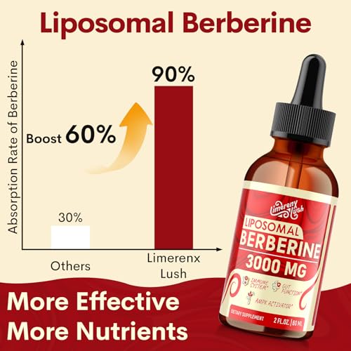Liquid berberine for digestive health