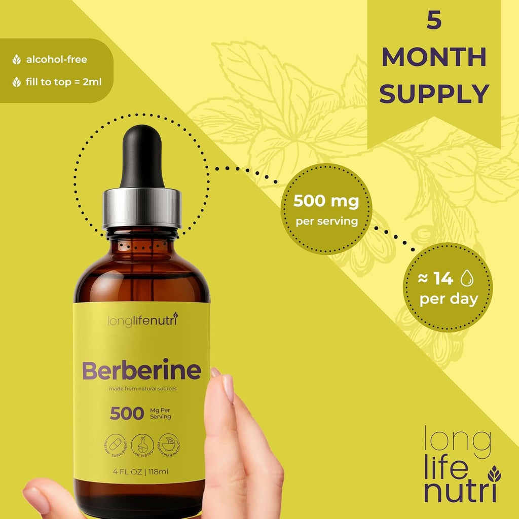 liquid berberine for easy absorption