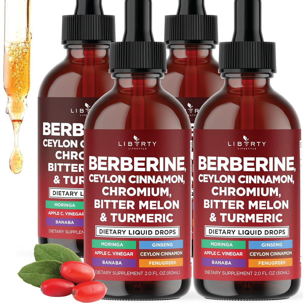 liquid berberine with Ceylon cinnamon