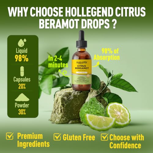 Liquid bergamot for improved energy