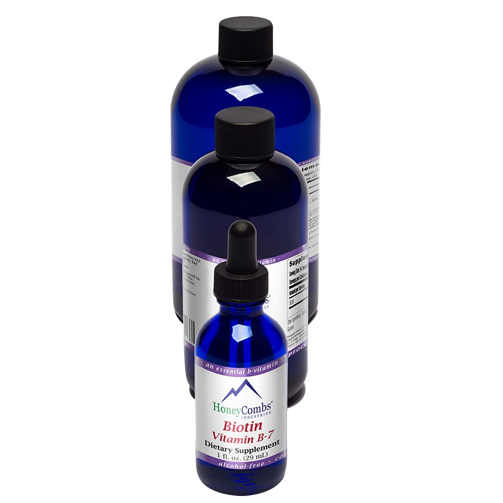 Liquid Biotin B7 Drops for hair growth