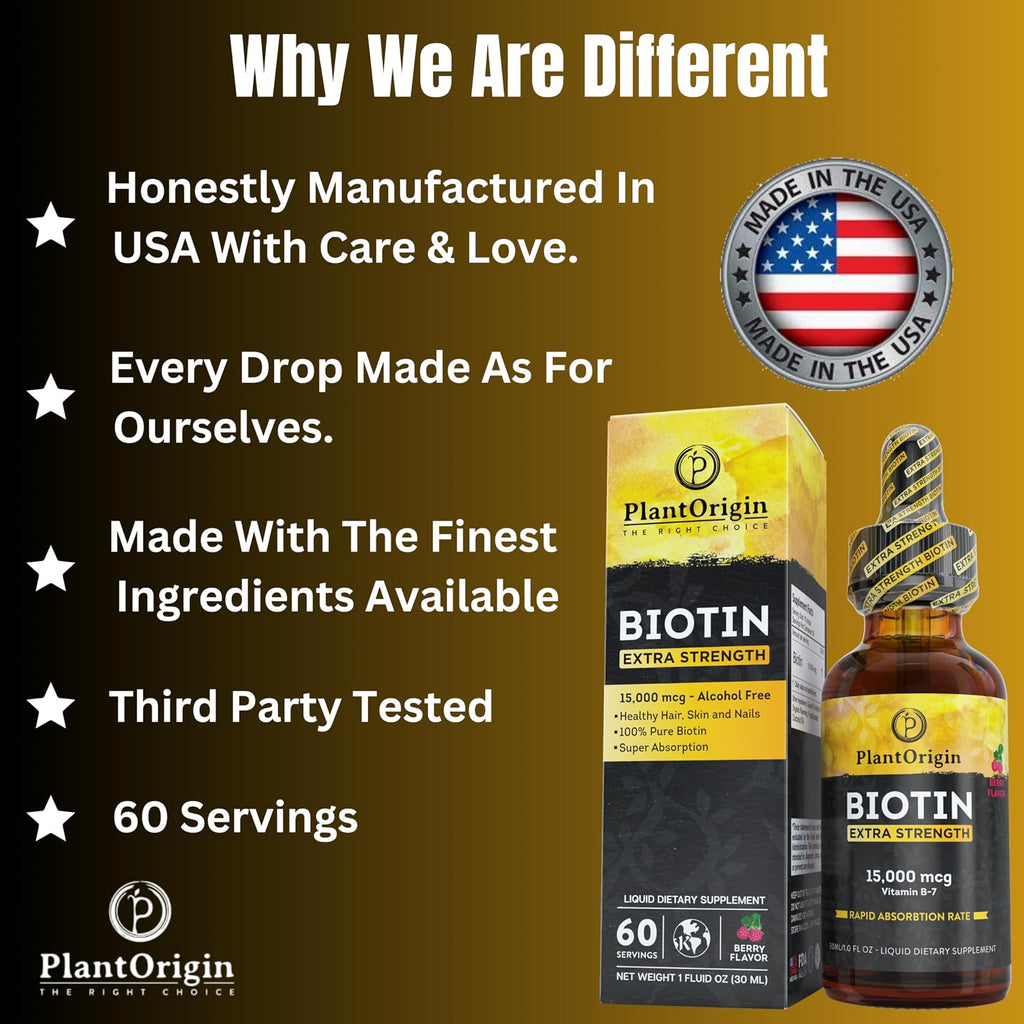 liquid biotin for easy absorption