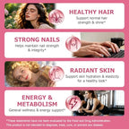 Liquid biotin for healthy hair