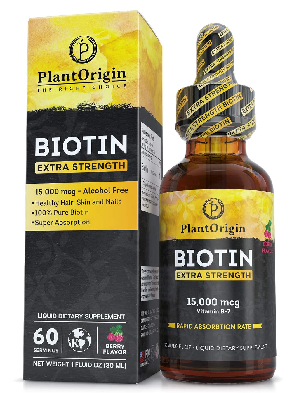 liquid biotin for healthy hair