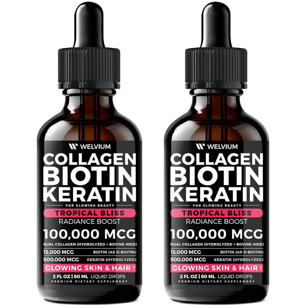 Liquid Biotin for healthy hair