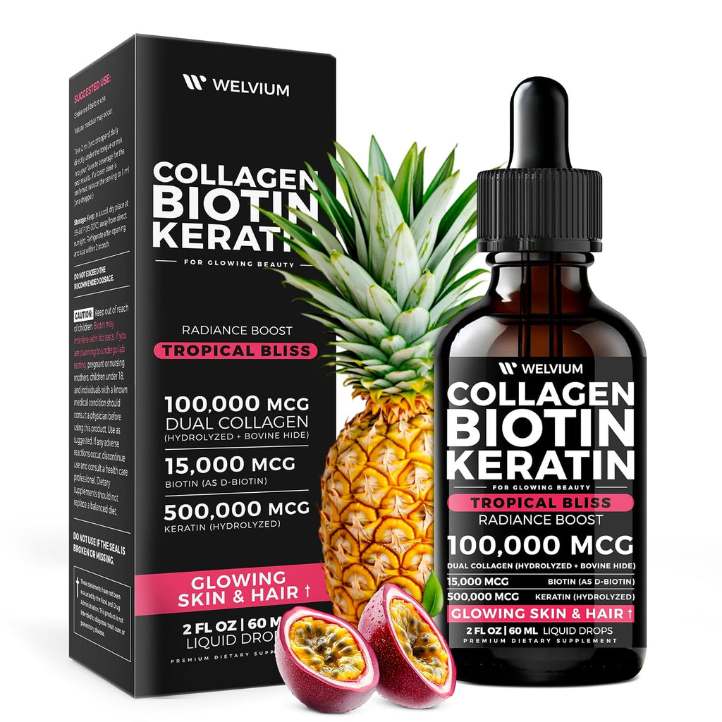 liquid biotin for radiant complexion