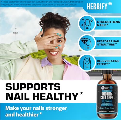 liquid biotin for stronger nails