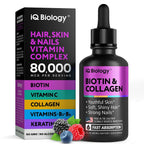 liquid biotin hair growth support