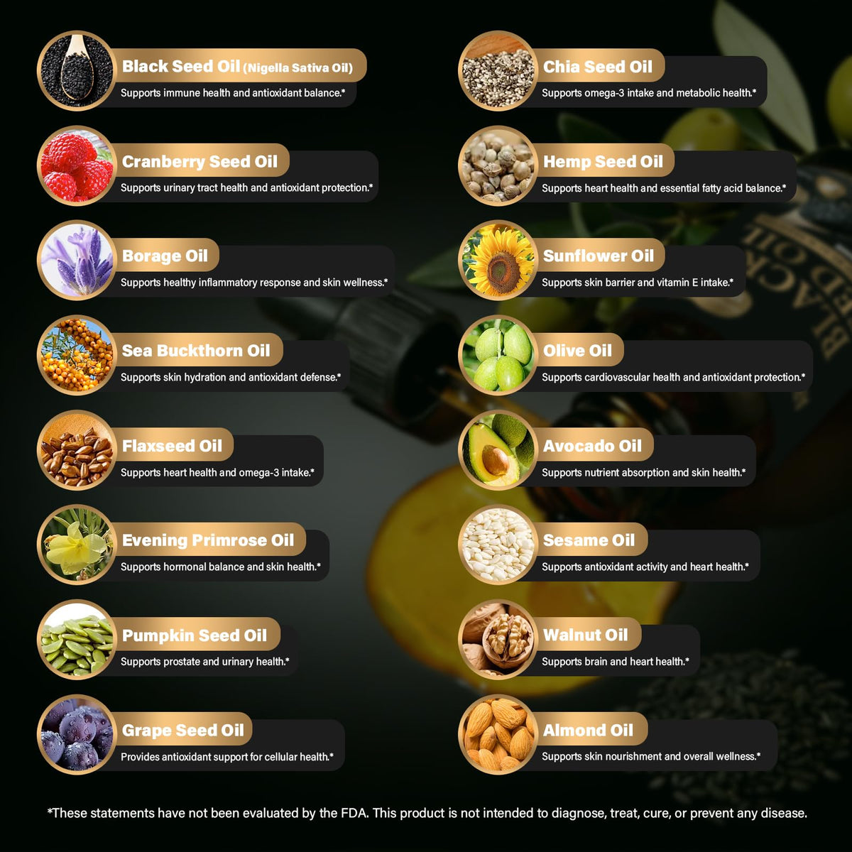 liquid black seed oil for immunity