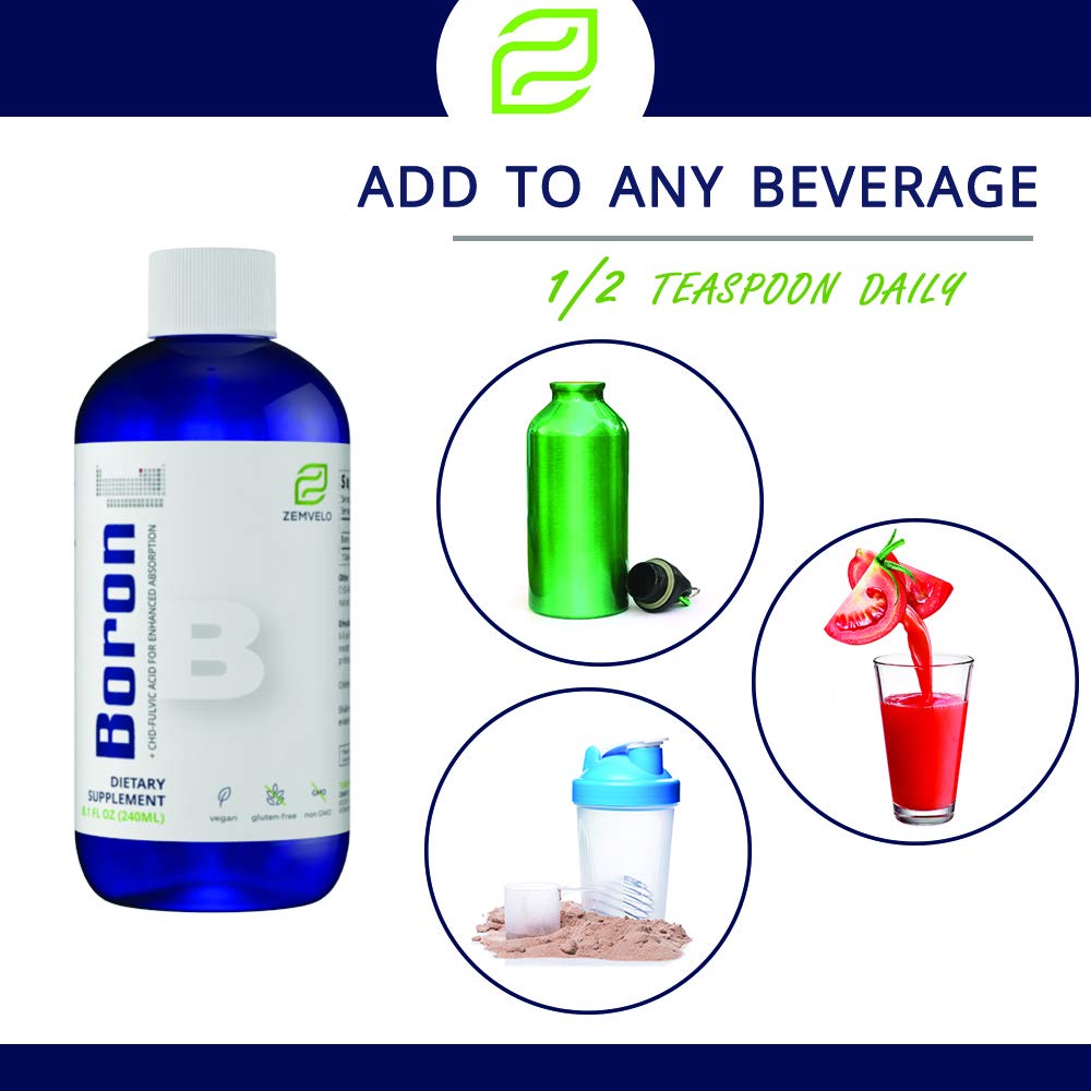 liquid boron 60 mL for minerals