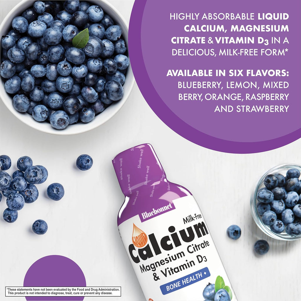 liquid calcium citrate for better absorption