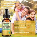 liquid calcium citrate for easy digestion
