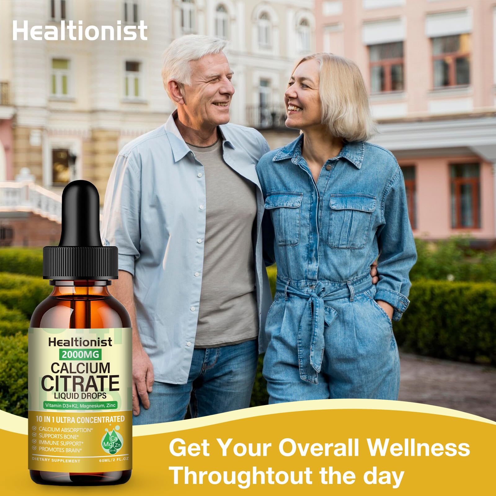 liquid calcium citrate for enhanced immunity