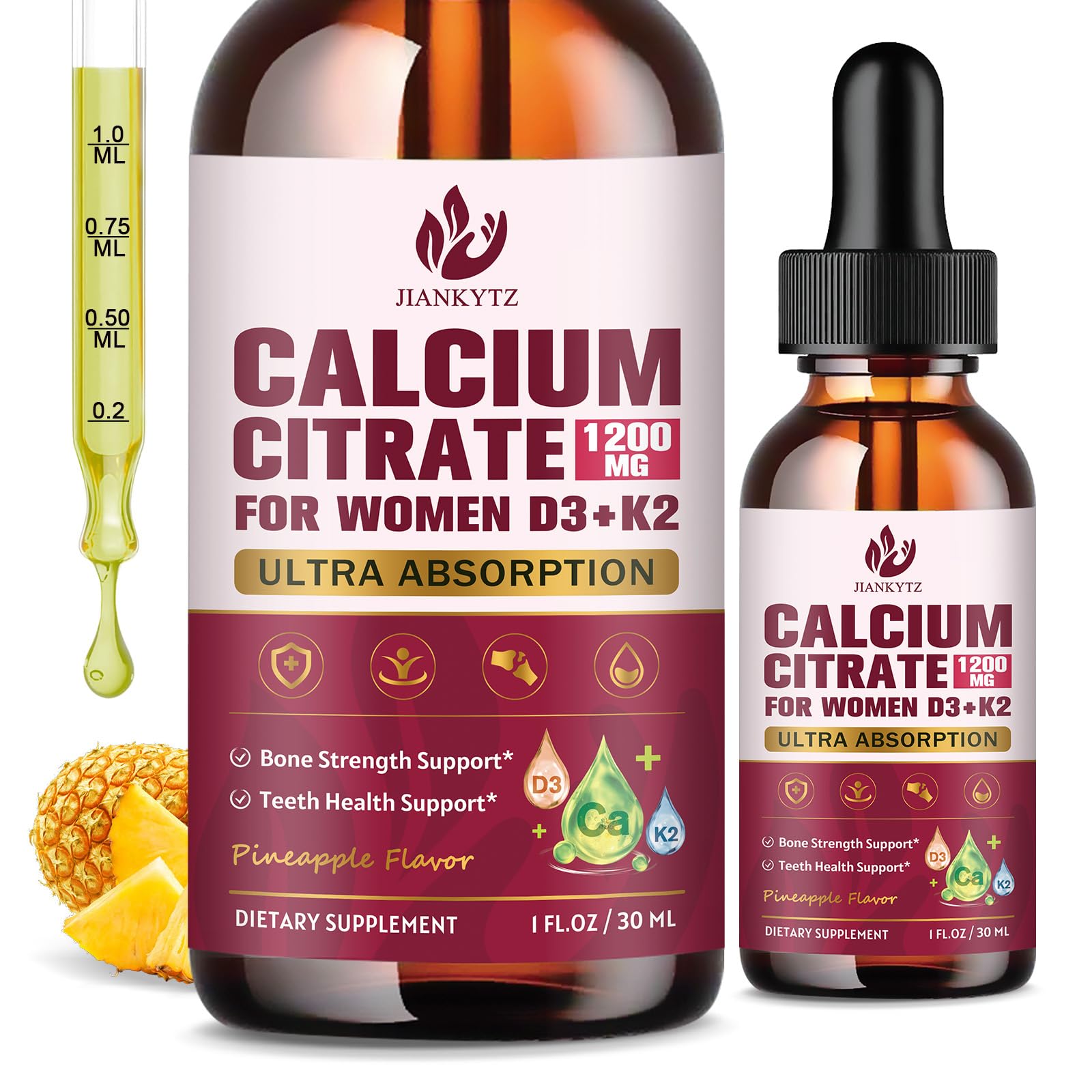 liquid calcium citrate supplement