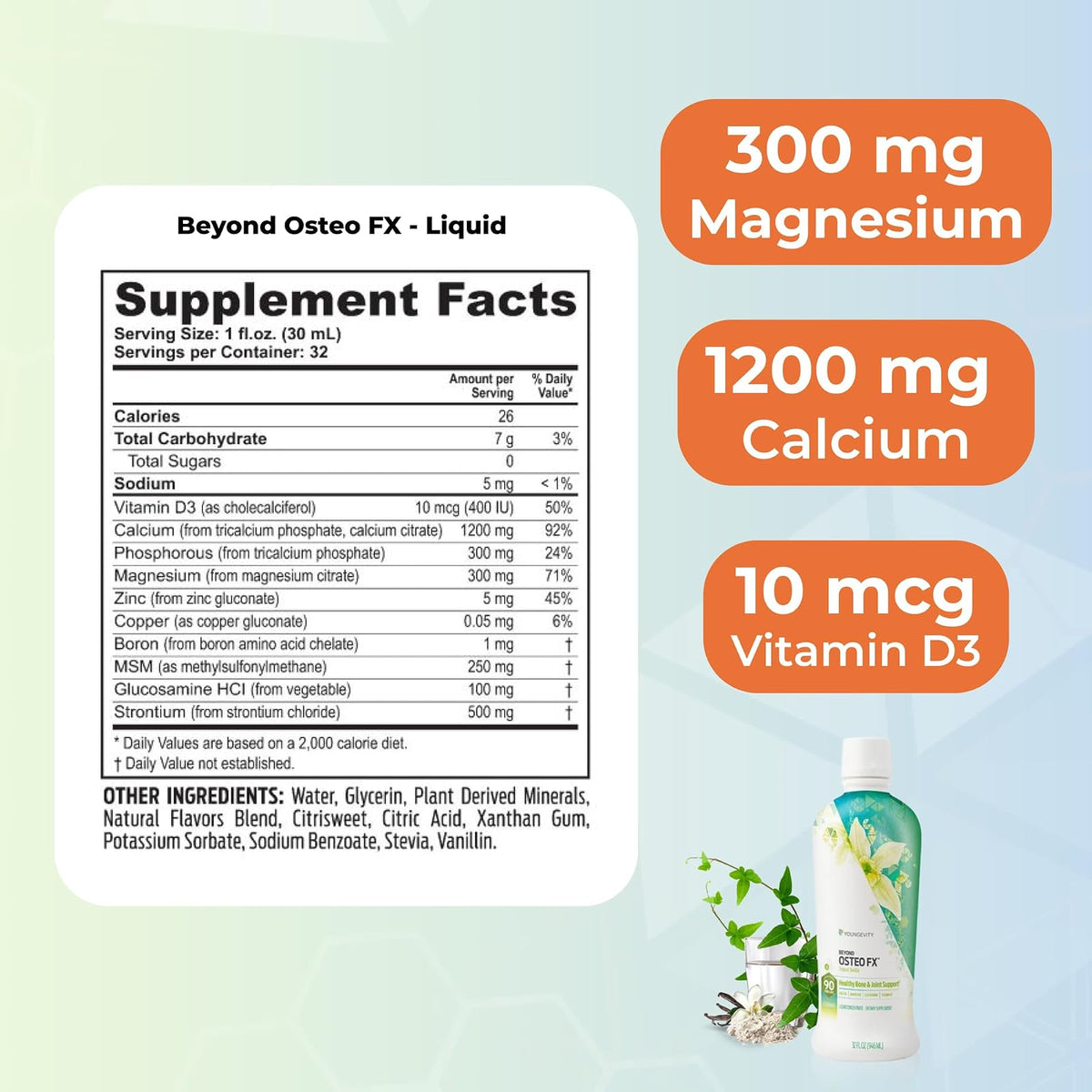 Liquid calcium for better absorption