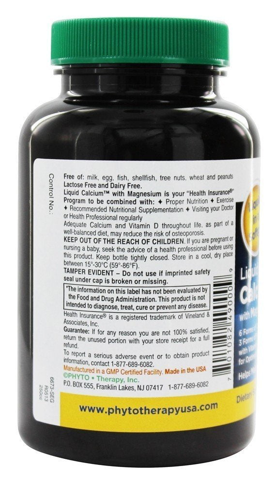 Liquid calcium for easy absorption