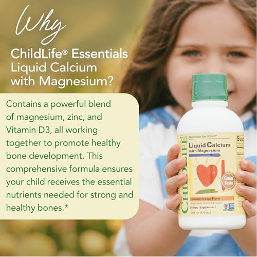 liquid calcium for growing kids