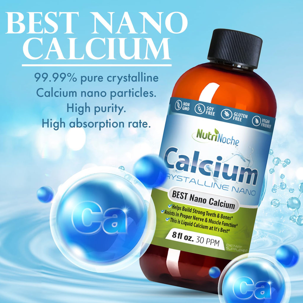 Liquid calcium for improved bone density