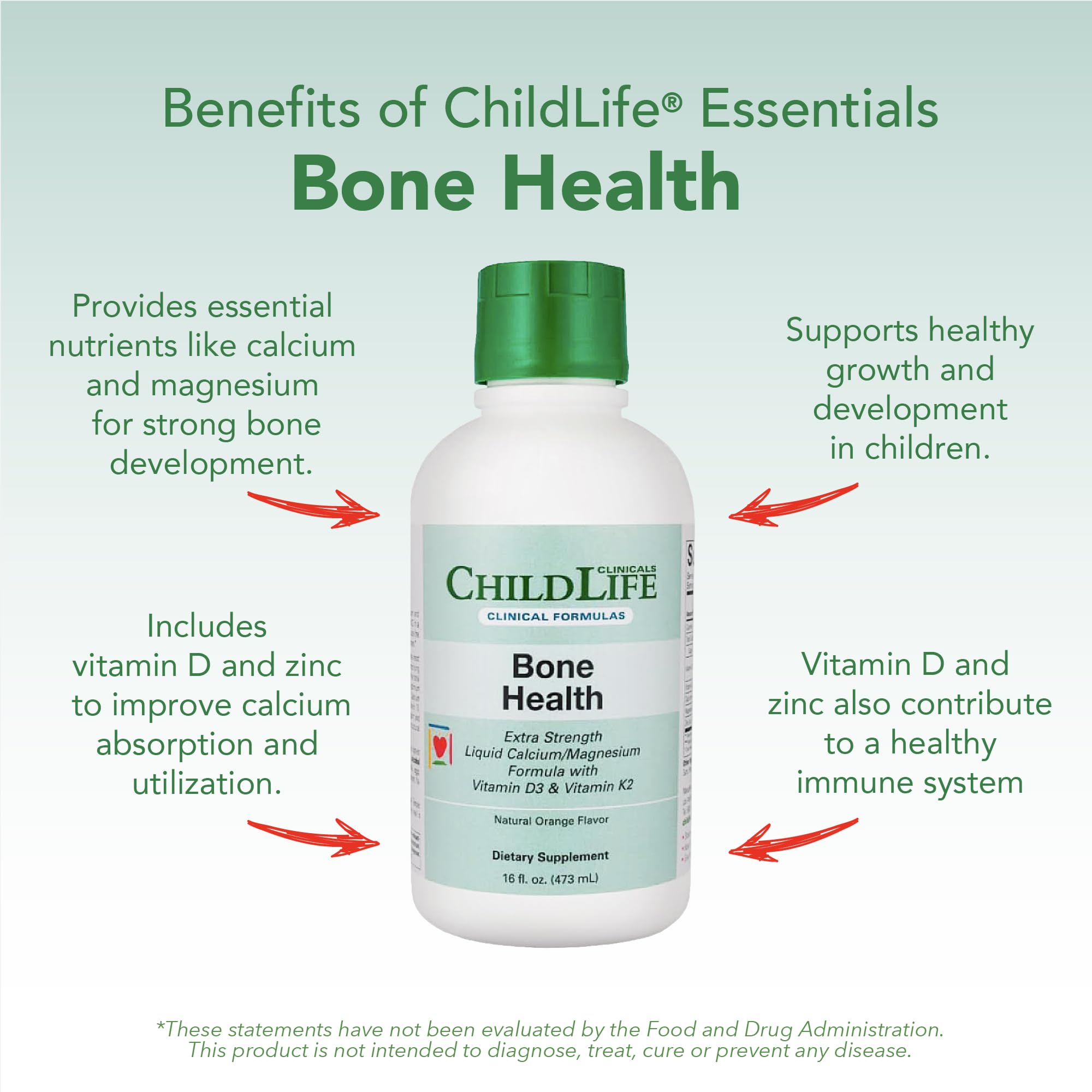 liquid calcium for infants 6 months up