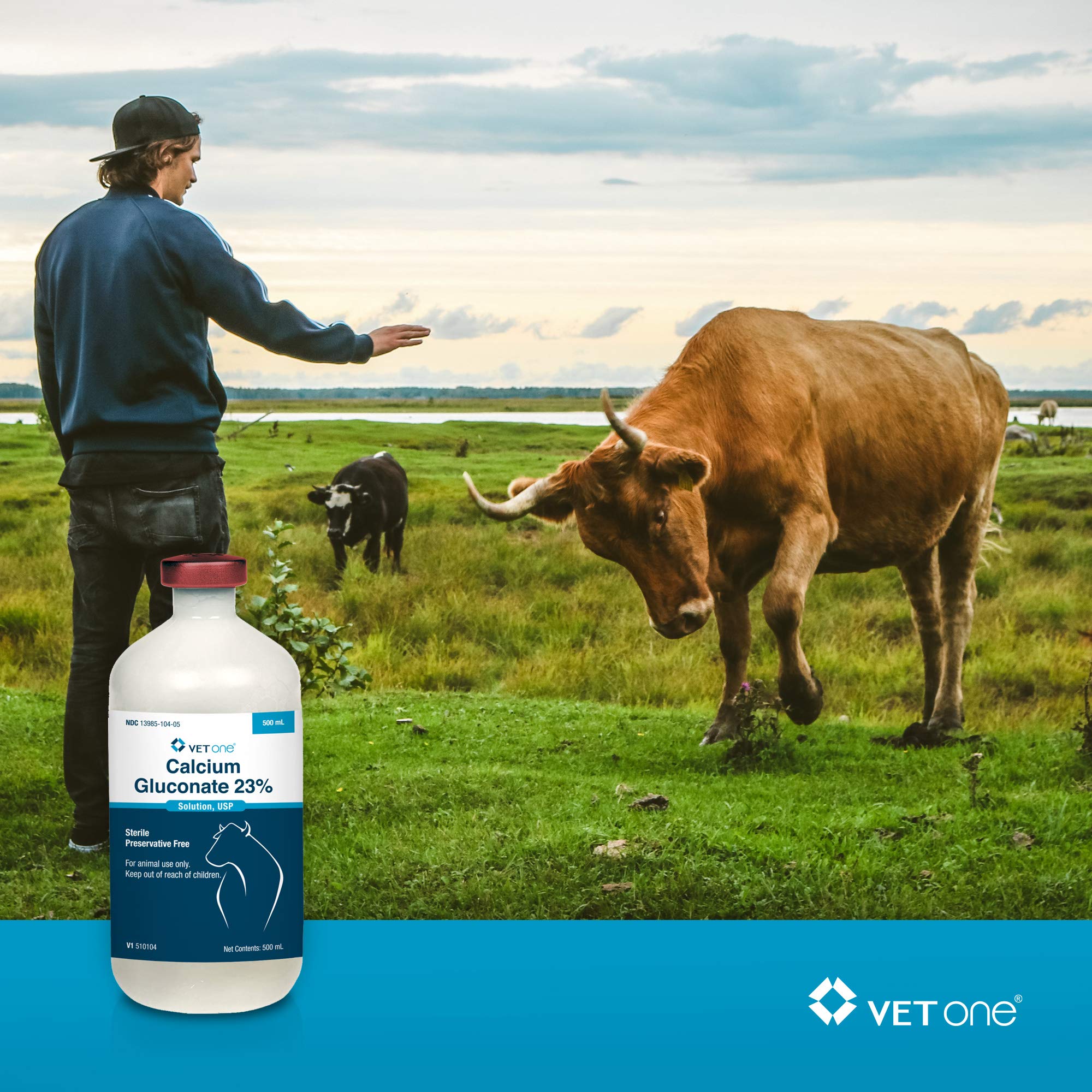 Liquid calcium for livestock wellness