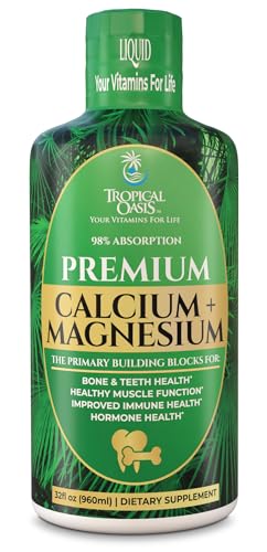 Liquid calcium magnesium for strong bones